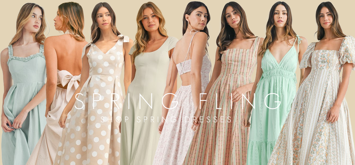 Spring Fling: Spring dresses to refresh your wardrobe! – Miss Match ...