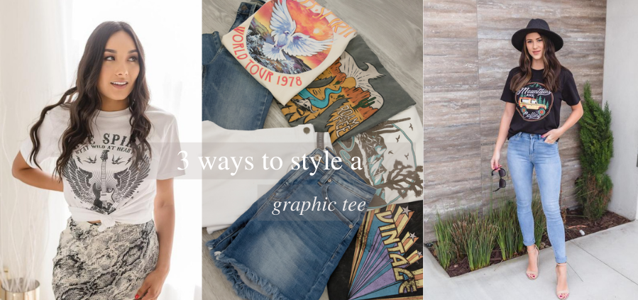 Different Ways to Style a Women's Graphic Tee – Miss Match Group Inc.
